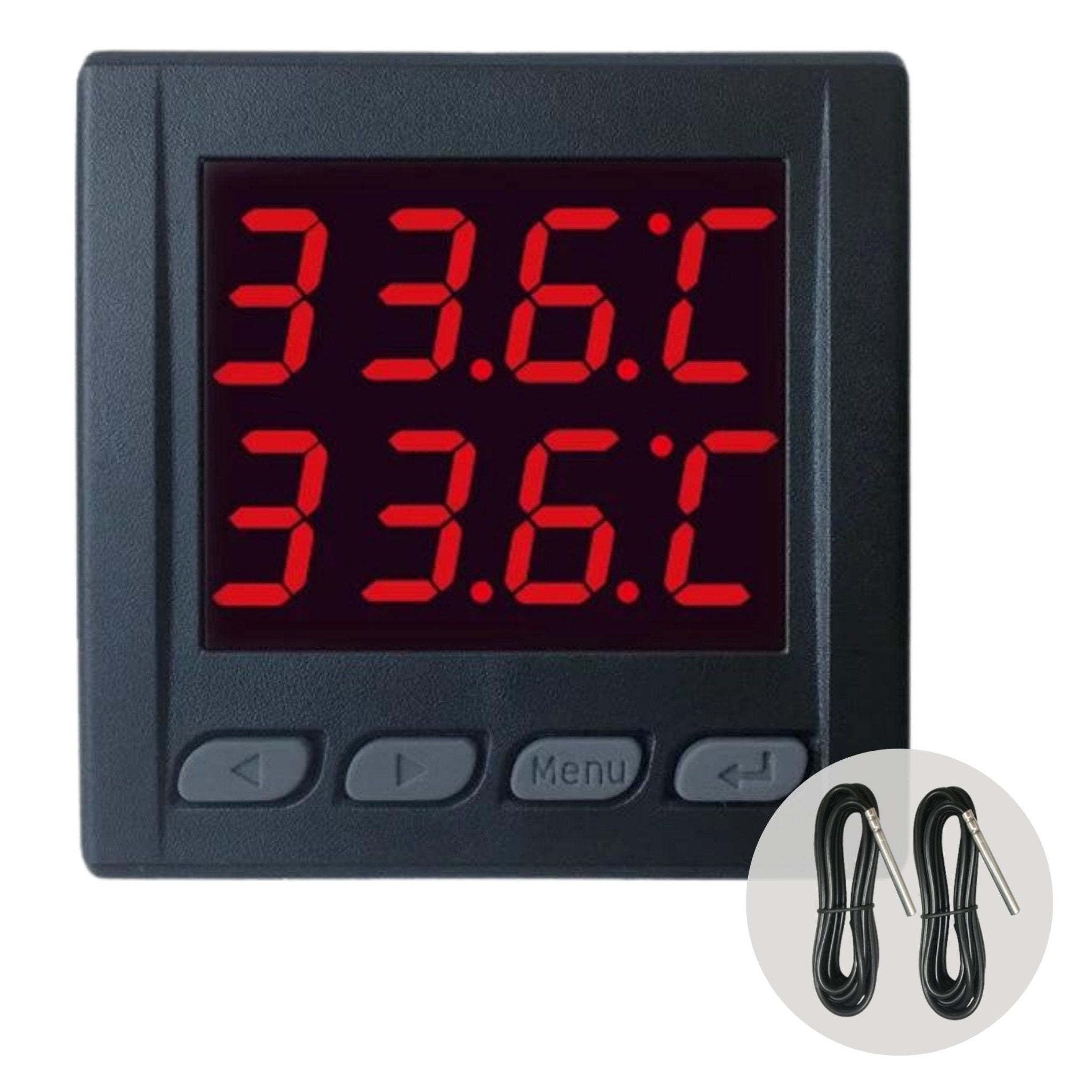 Smart Dual Temperature Controller - Temperature Monitor and Mobile App ...